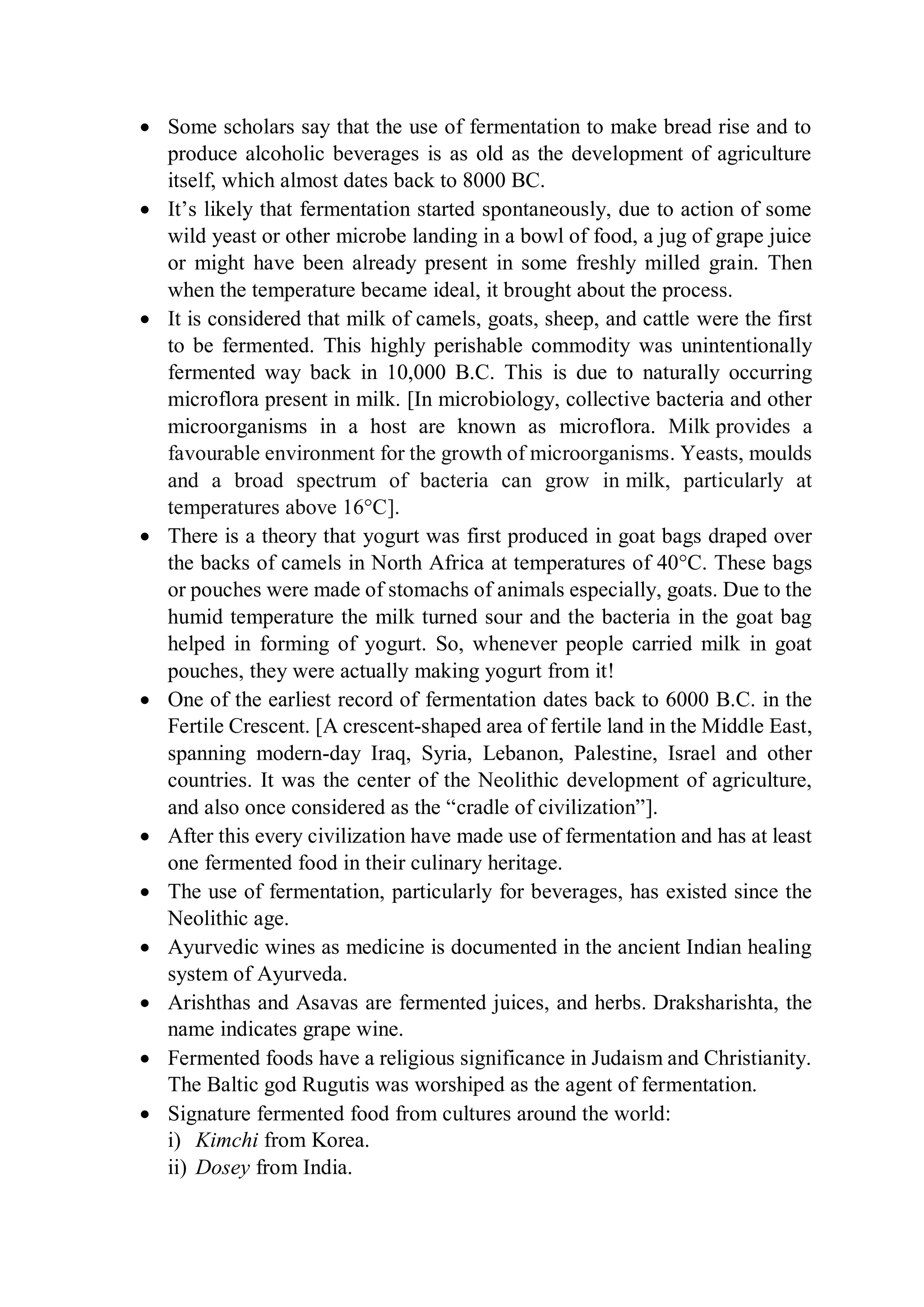 Historical Development of Fermentation | PDF