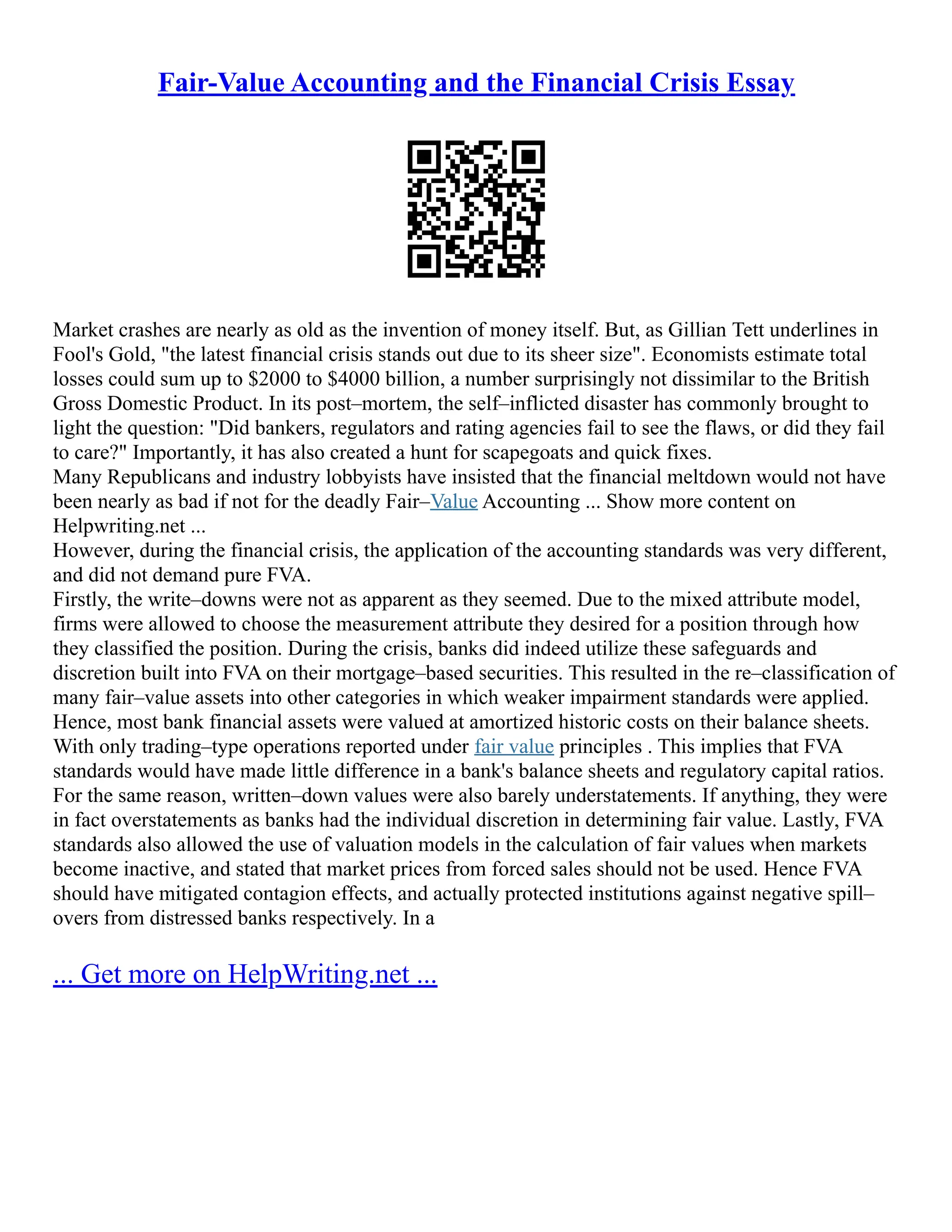 Historical Development Of Financial Accounting Theory | PDF