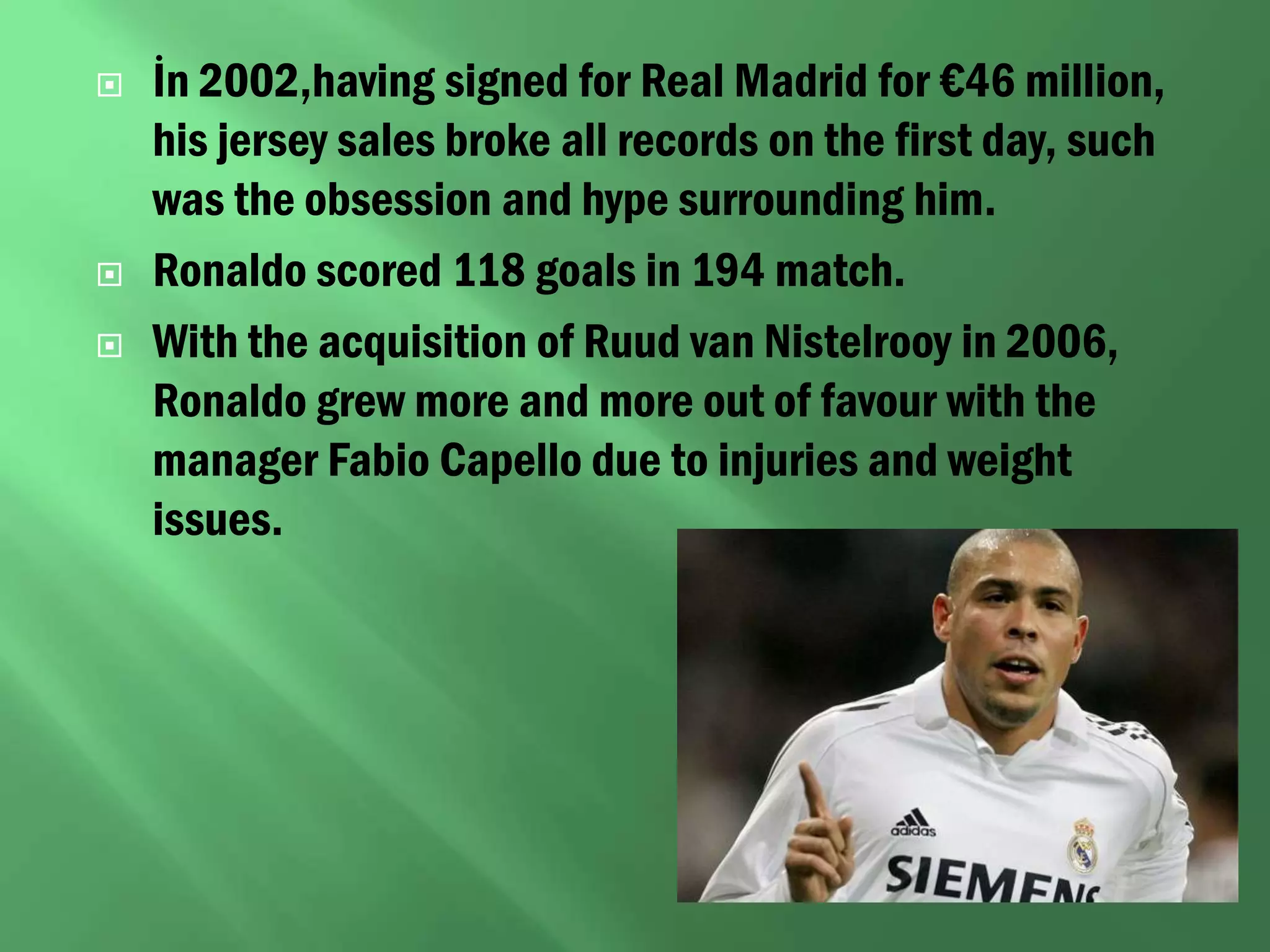 Historical development of football and ronaldo | PPTX | Soccer | Sports