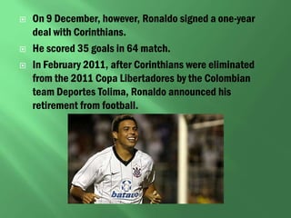 Historical development of football and ronaldo | PPTX | Soccer | Sports