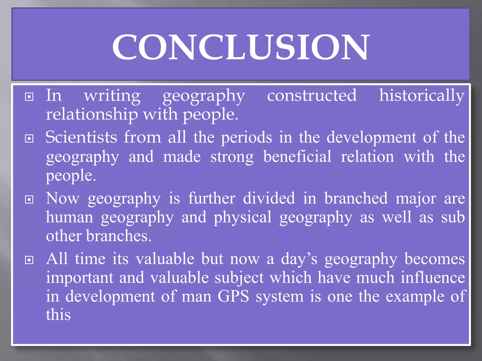 Historical development of geography | PPTX