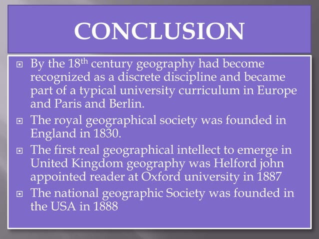 Historical development of geography | PPTX