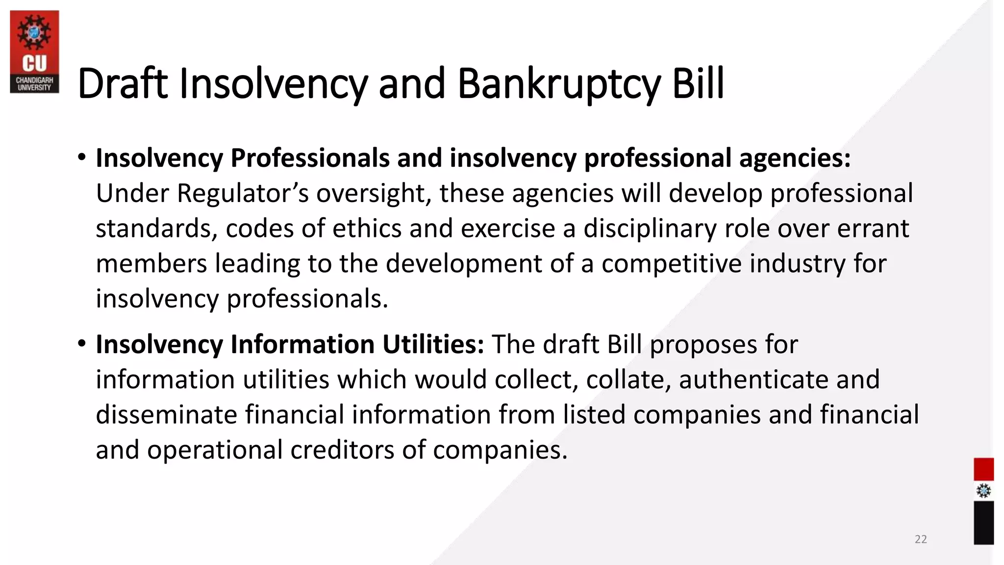 Historical development of insolvency and bankruptcy law | PPTX
