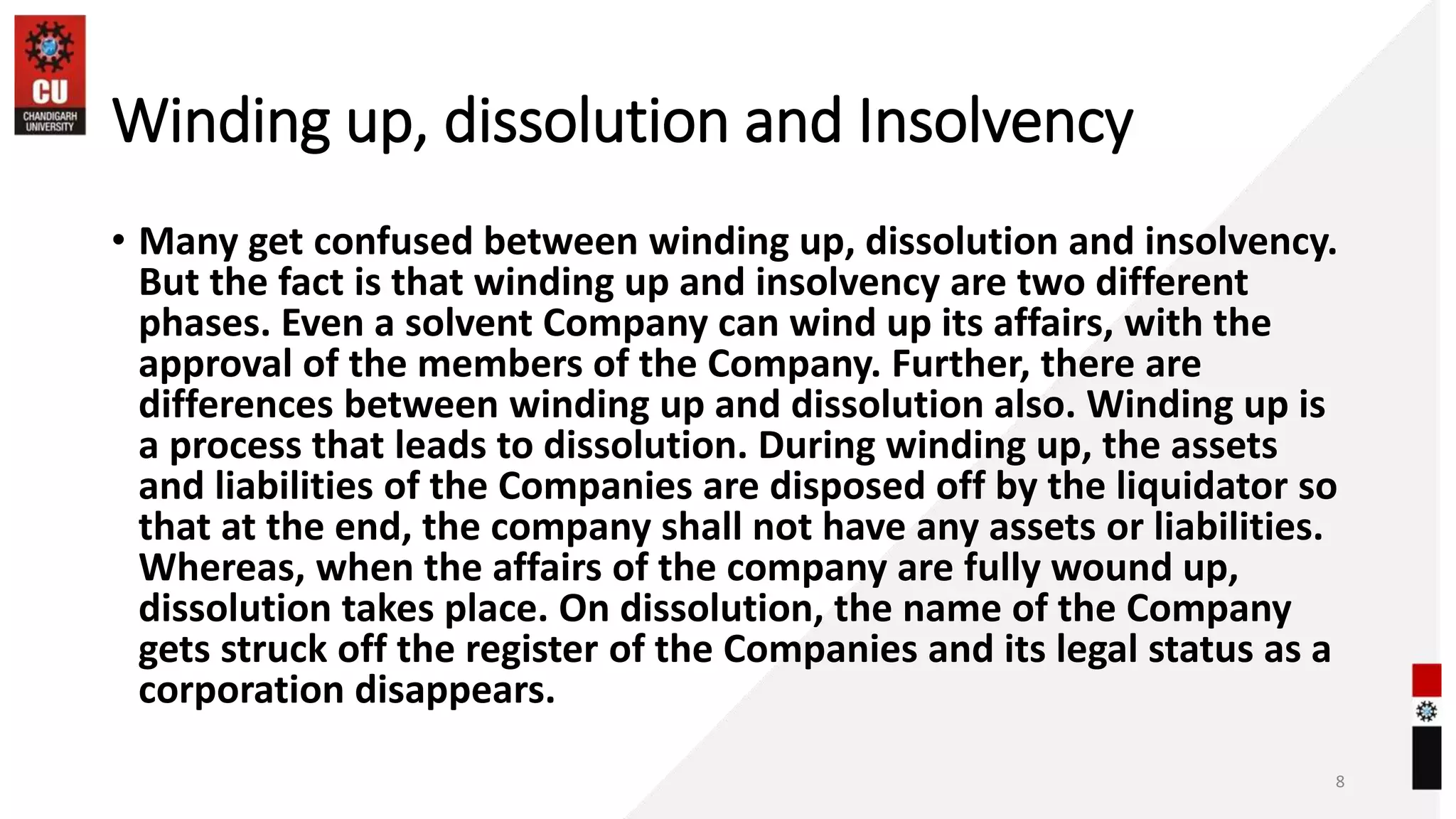 Historical development of insolvency and bankruptcy law | PPTX