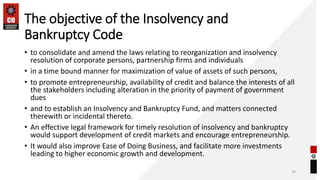 Historical development of insolvency and bankruptcy law | PPTX