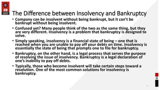 Historical development of insolvency and bankruptcy law | PPTX