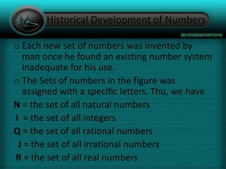 Historical development of numbers | PPTX | Physics | Science
