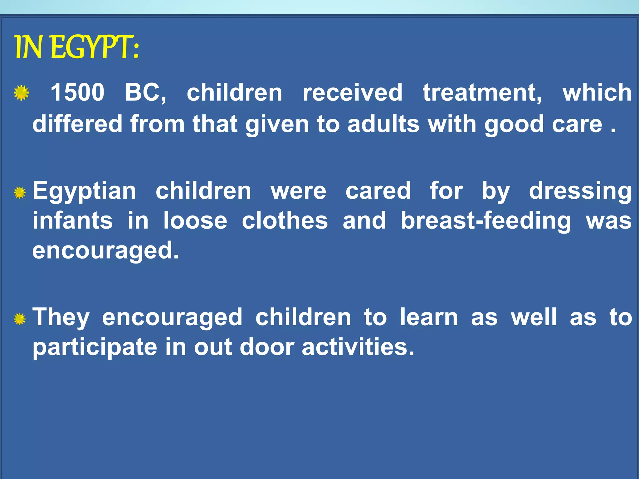 Historical development of pediatrics & pediatric nursing | PPTX