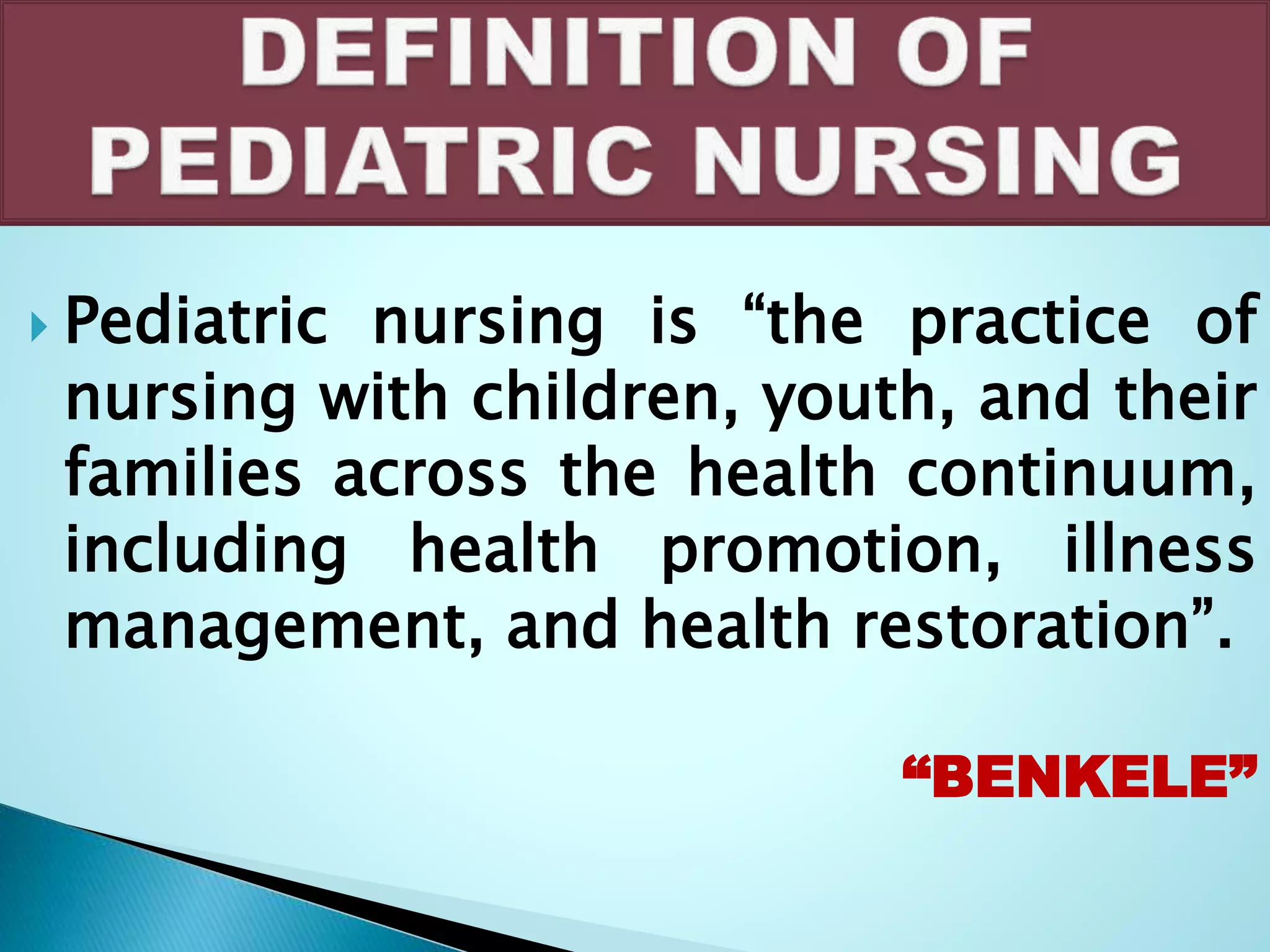 Historical development of pediatrics & pediatric nursing | PPTX