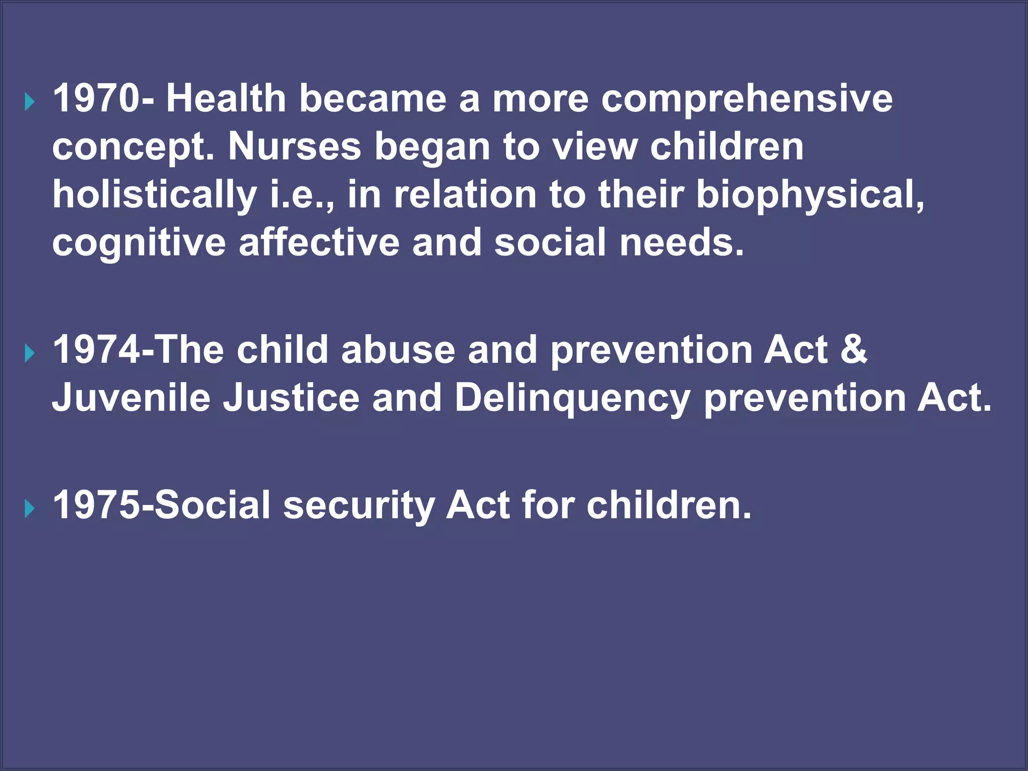 Historical development of pediatrics & pediatric nursing | PPTX