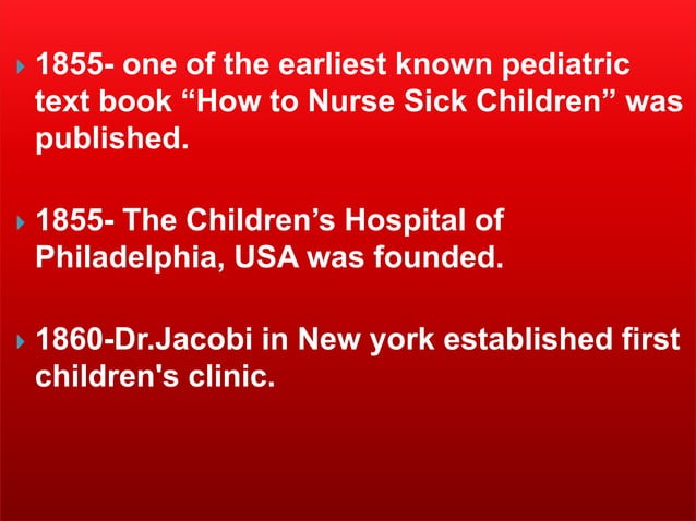 Historical development of pediatrics & pediatric nursing | PPTX