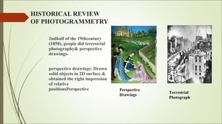 Historical Development of Photogrammetry | PPT