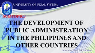 HISTORICAL DEVELOPMENT OF PUBLIC ADMINISTRATION.pptx