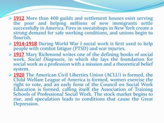 Historical development of social work in U.S.A. (Dr. R.K. Bharti) | PPTX