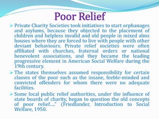 Historical development of social work in U.S.A. (Dr. R.K. Bharti) | PPTX