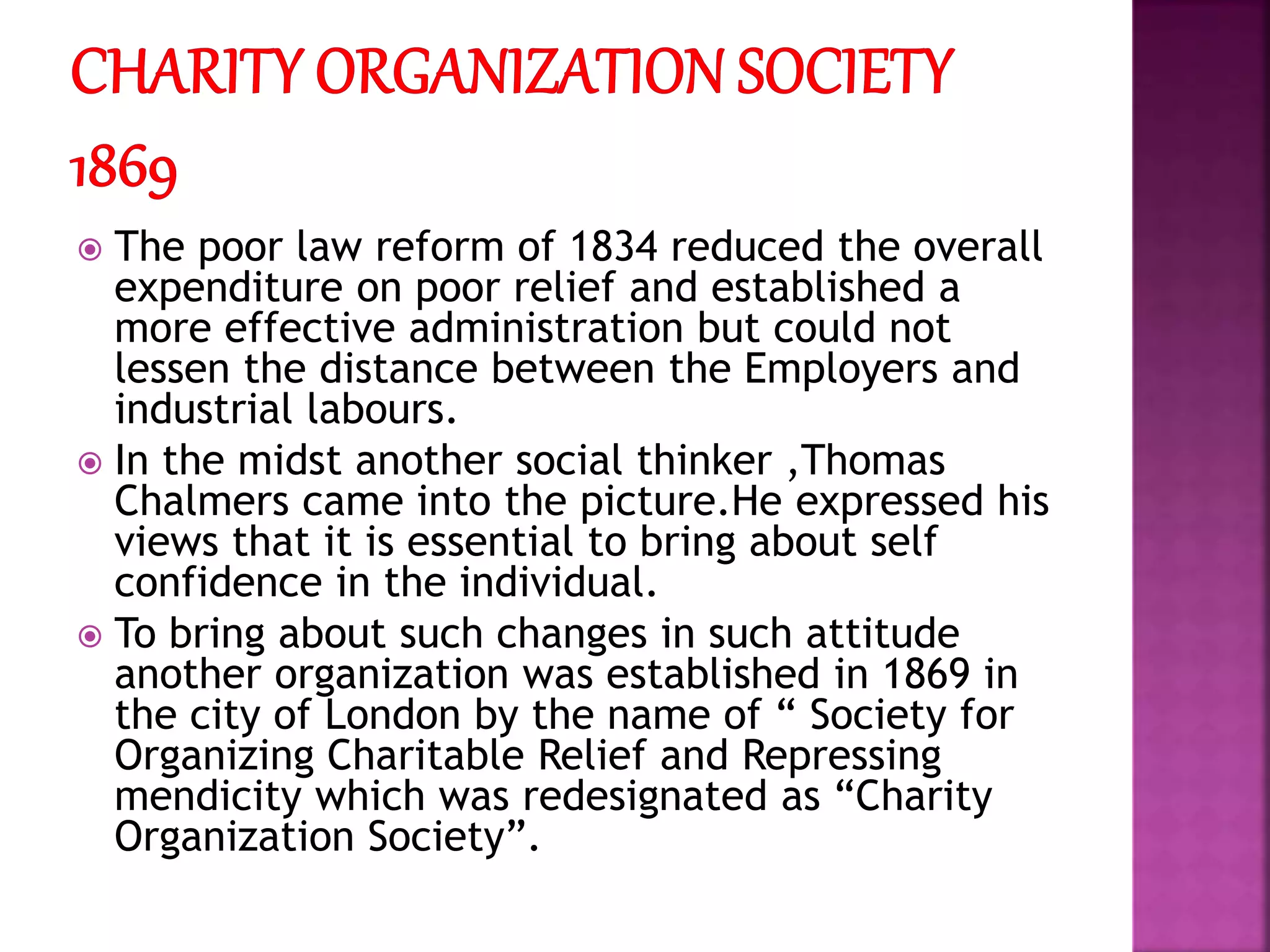 Historical development of social work in u.k. | PPTX