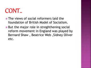 Historical development of social work in u.k. | PPTX
