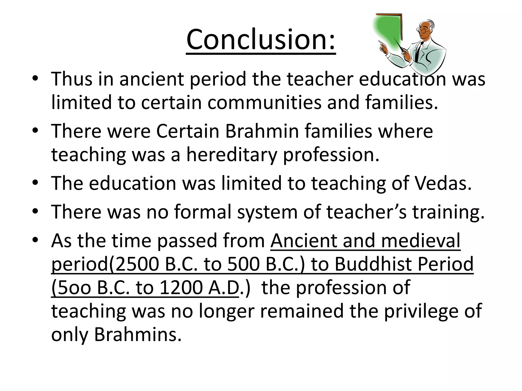 Historical development of teacher education | PPTX