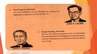 Historical development of the philippines politics | PPTX