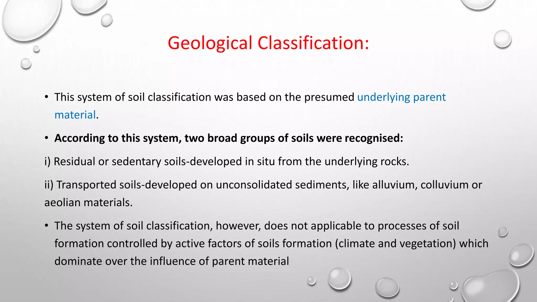 Historical developments and modern system of soil classification.pptx
