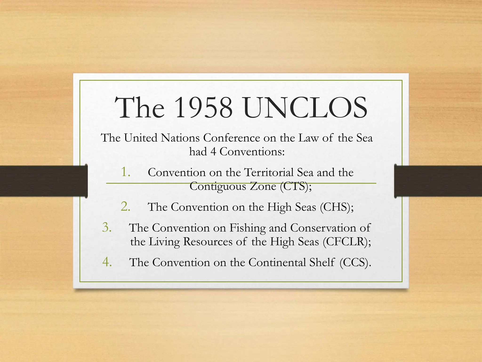 Historical Development of the Law of the Sea | PPT