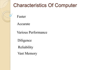 Historical evaluation of computer | PPTX
