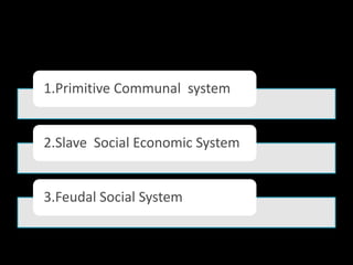 Historical evaluation of economic system | PPTX
