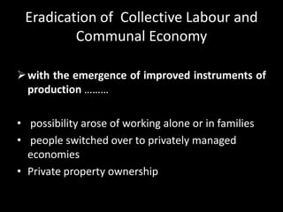 Historical evaluation of economic system | PPTX