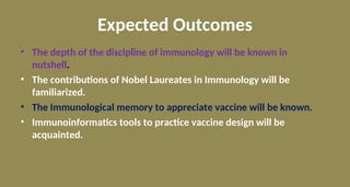 Lecture-1 Historical events in the evolution of the discipline of immunology | PPT | Free Download