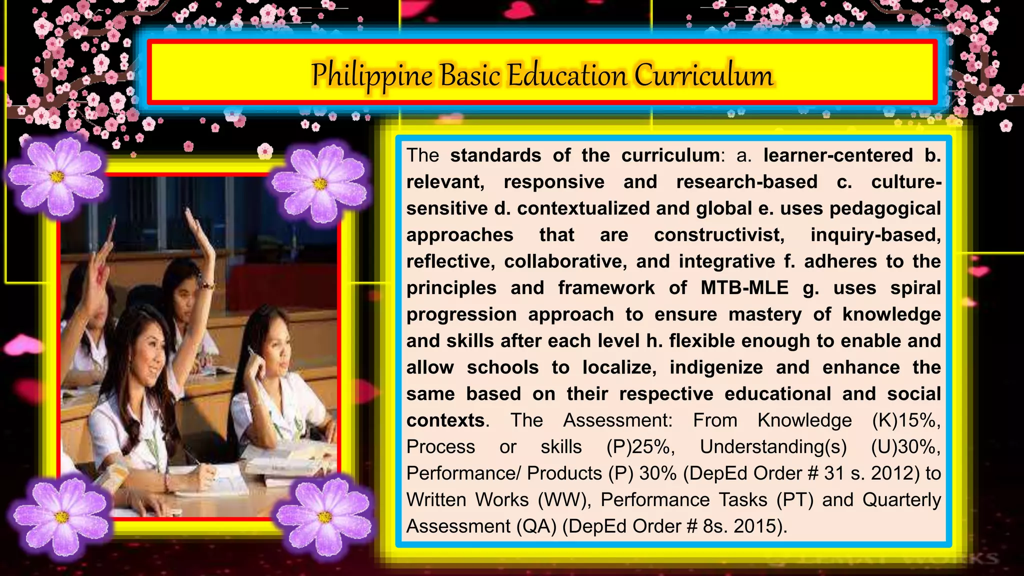 Historical events of curriculum development in Philippines | PPTX