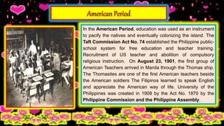 Historical events of curriculum development in Philippines | PPTX