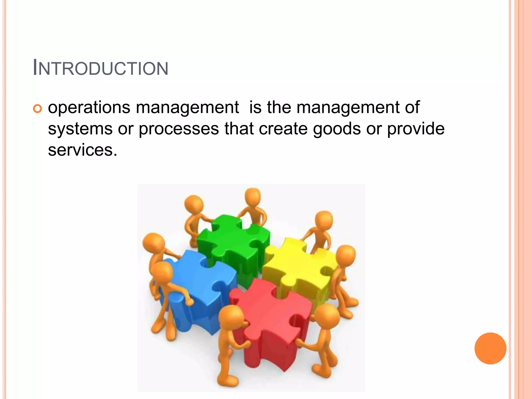 Historical evolution of operations management | PPTX