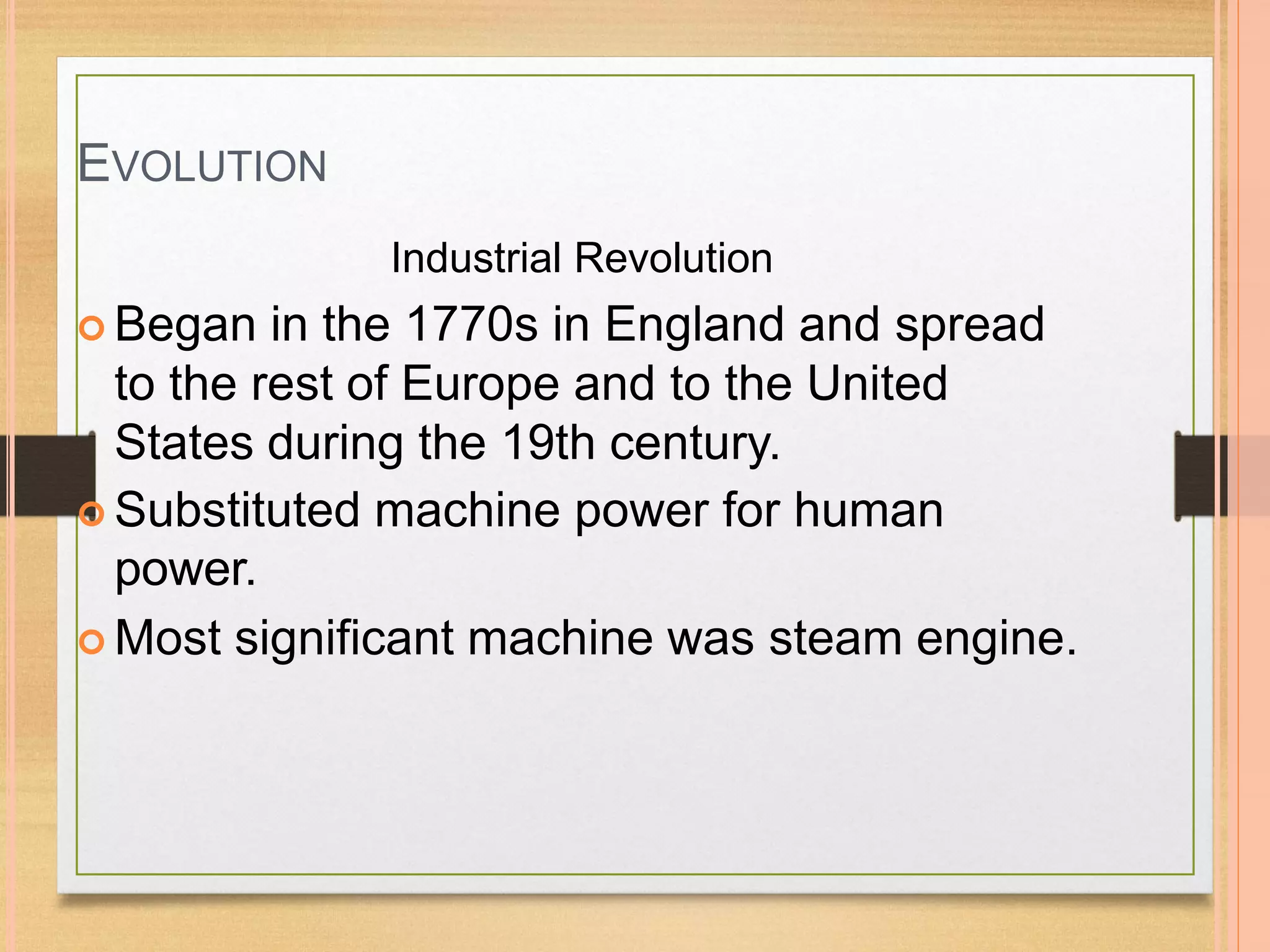 Historical evolution of operations management | PDF