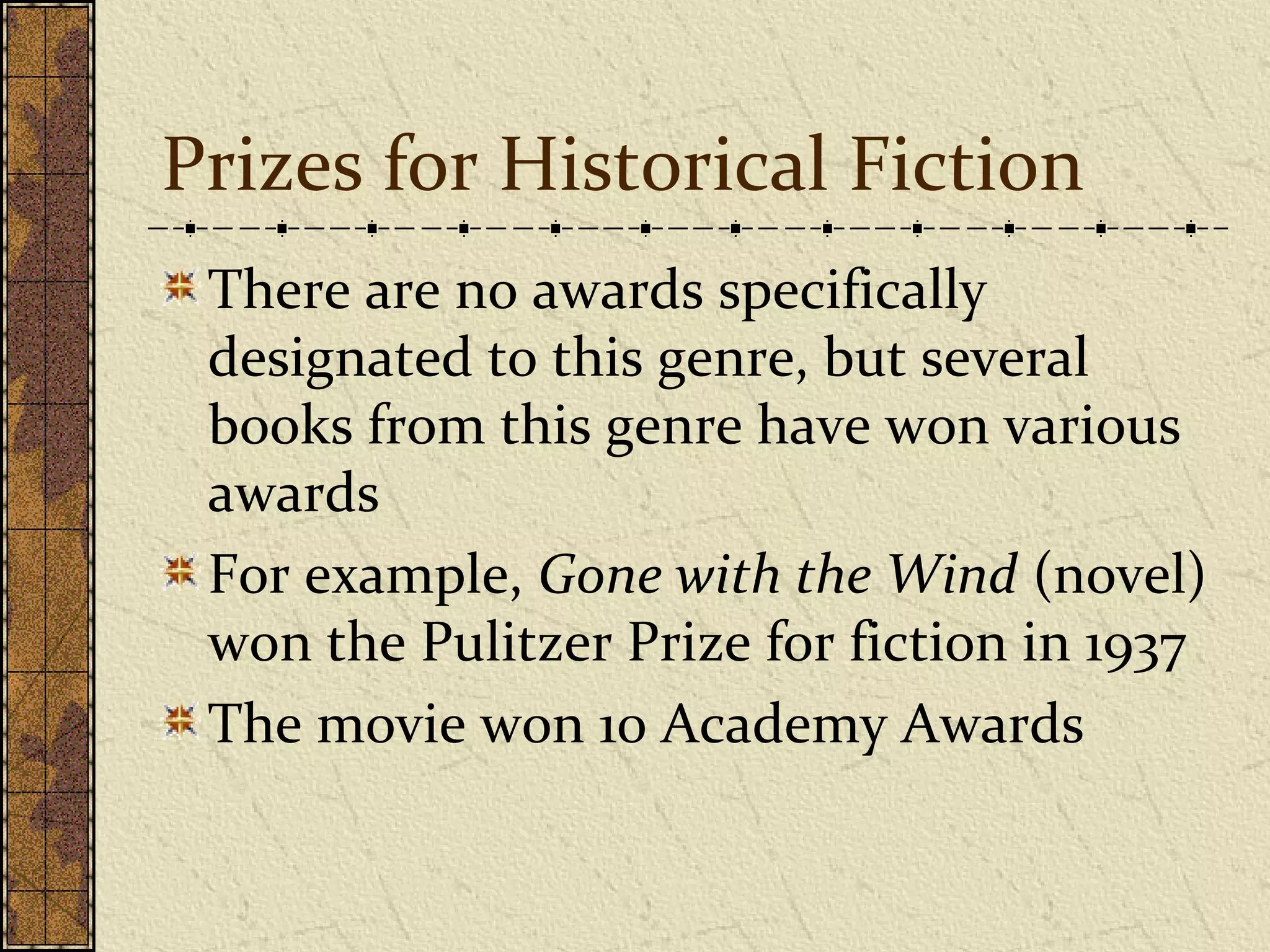 What is Historical fiction? | PPT | Free Download