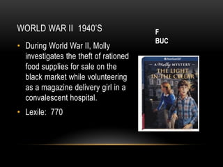 Historical fiction book talk 6 | PPT