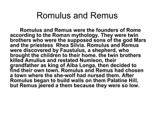 Historical figures of ancient rome | PPT