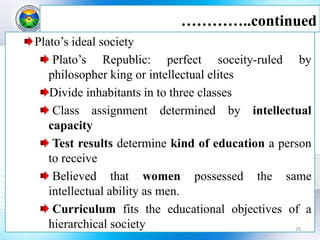Historical foundation of education | PPTX
