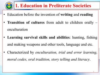 Historical foundation of education | PPTX