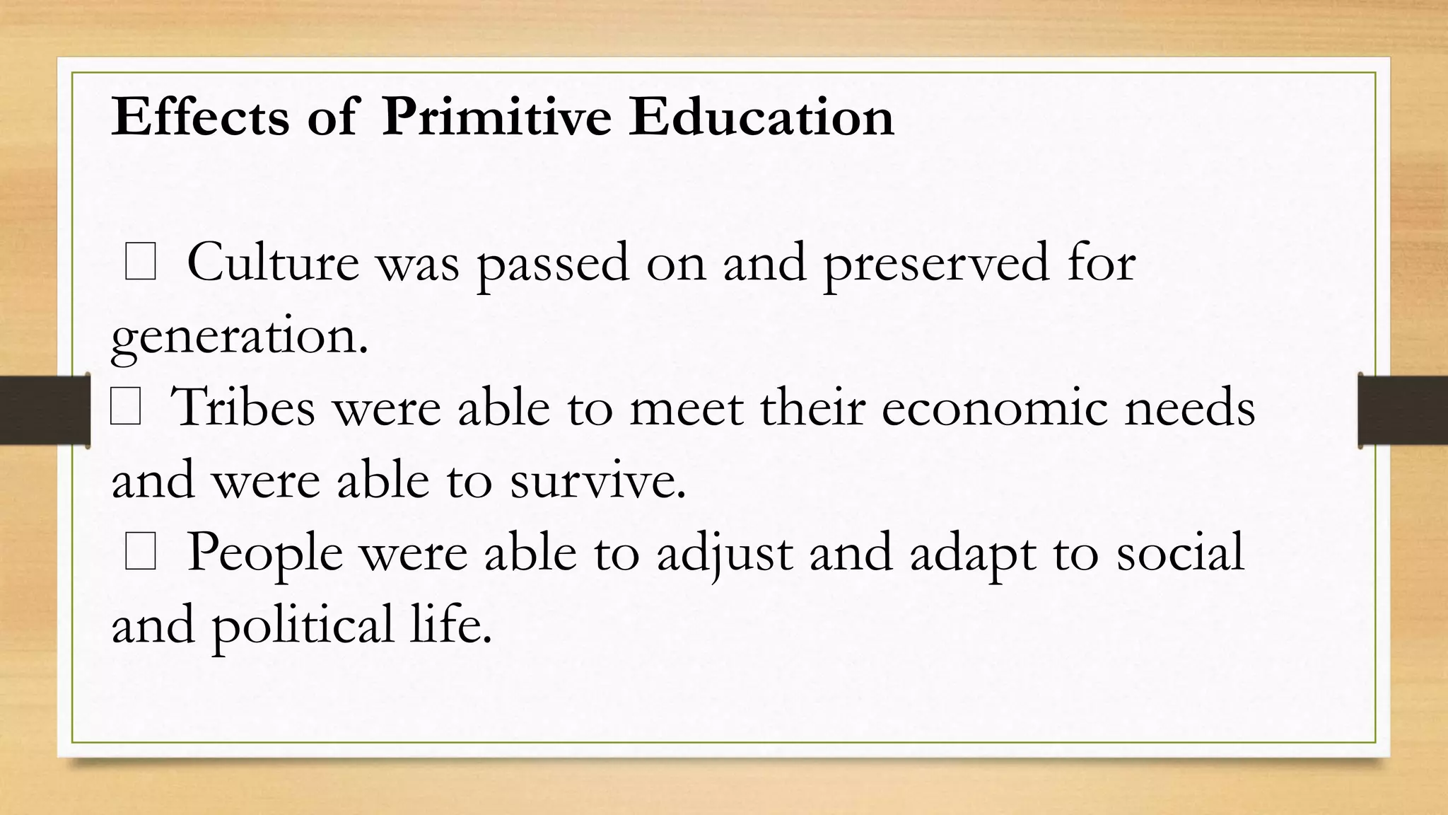 Historical foundations of education | PPTX