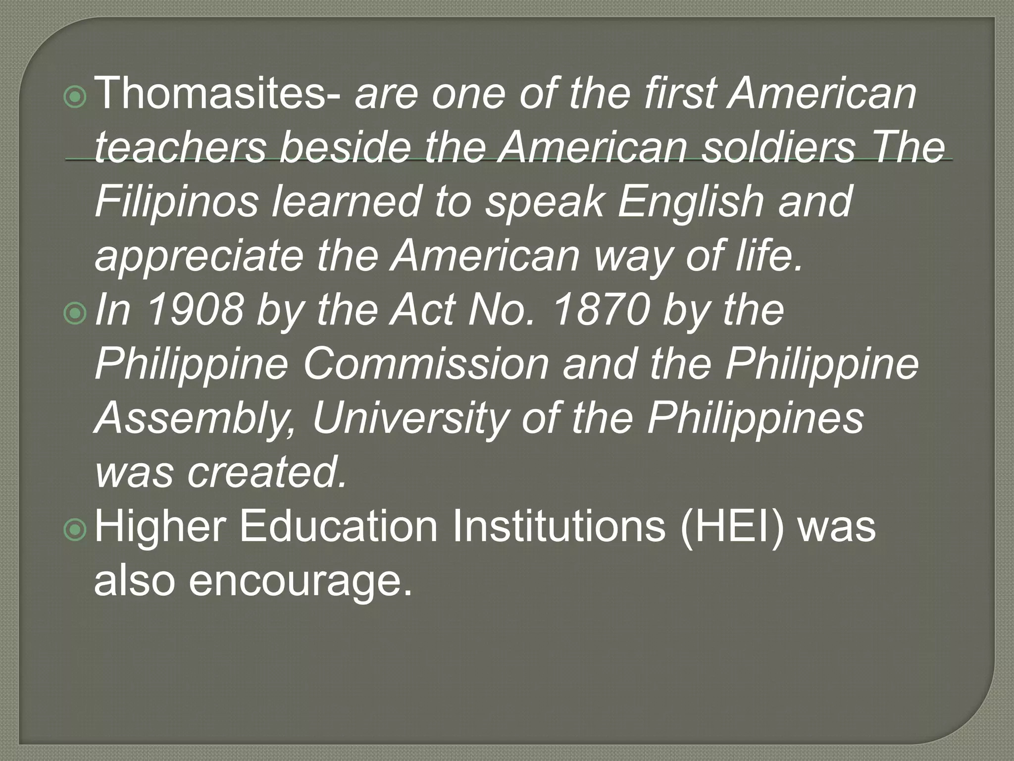 History of Philippine Educational System: ppt | PPTX