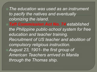 History of Philippine Educational System: ppt | PPTX
