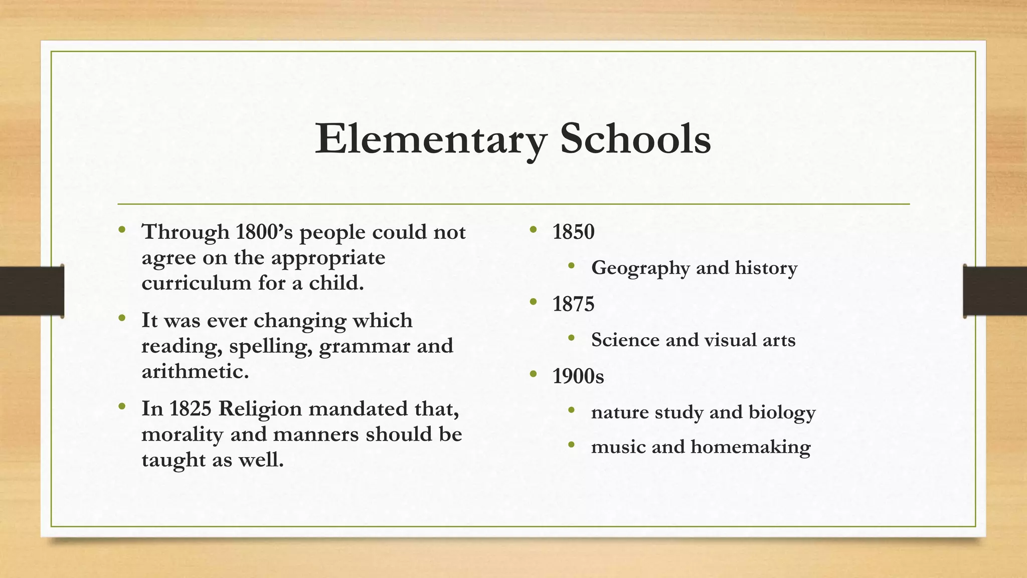 Historical foundations of curriculum | PPTX