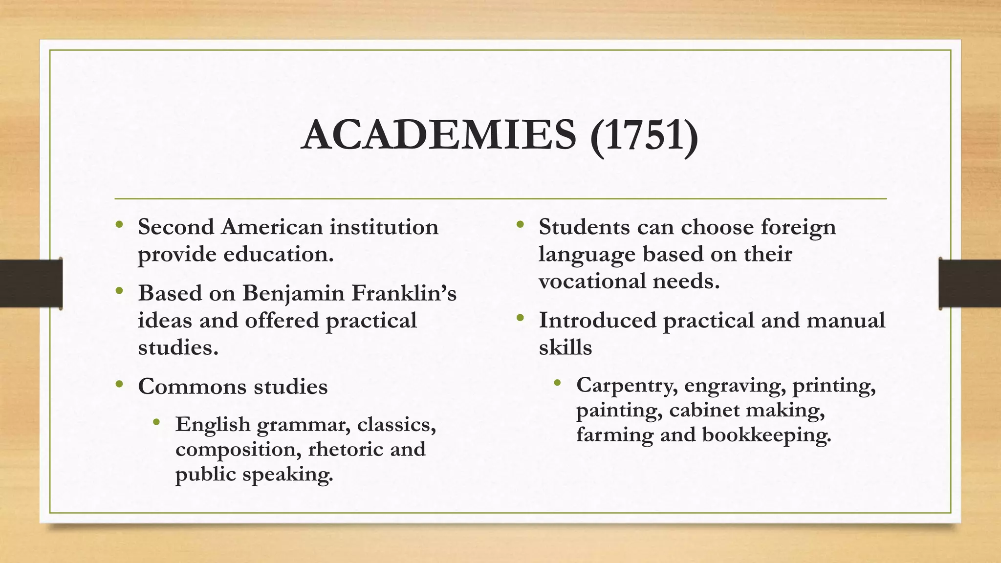 Historical foundations of curriculum | PPTX