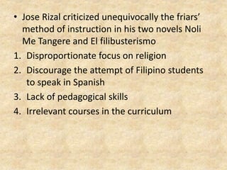 Historicalfoundationsofphilippineeducation2 120129013959-phpapp02 | PPTX