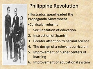Historicalfoundationsofphilippineeducation2 120129013959-phpapp02 | PPTX