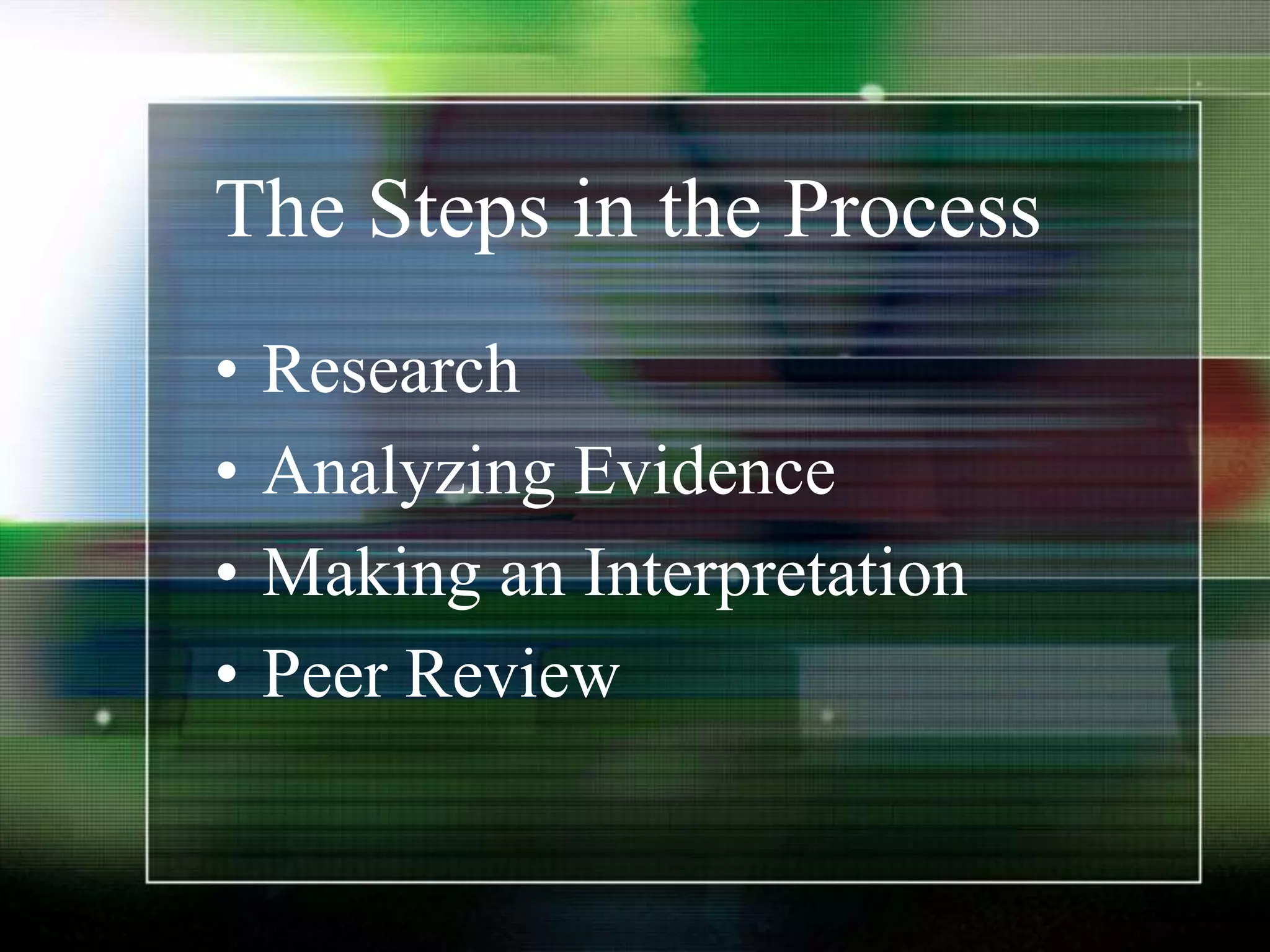 Historical inquiry | PPTX