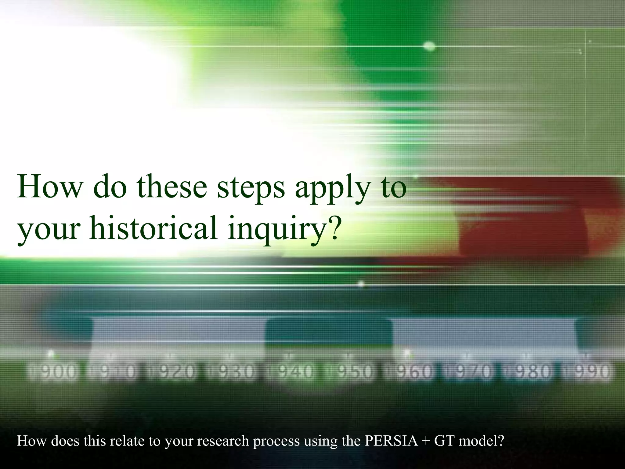Historical inquiry | PPTX