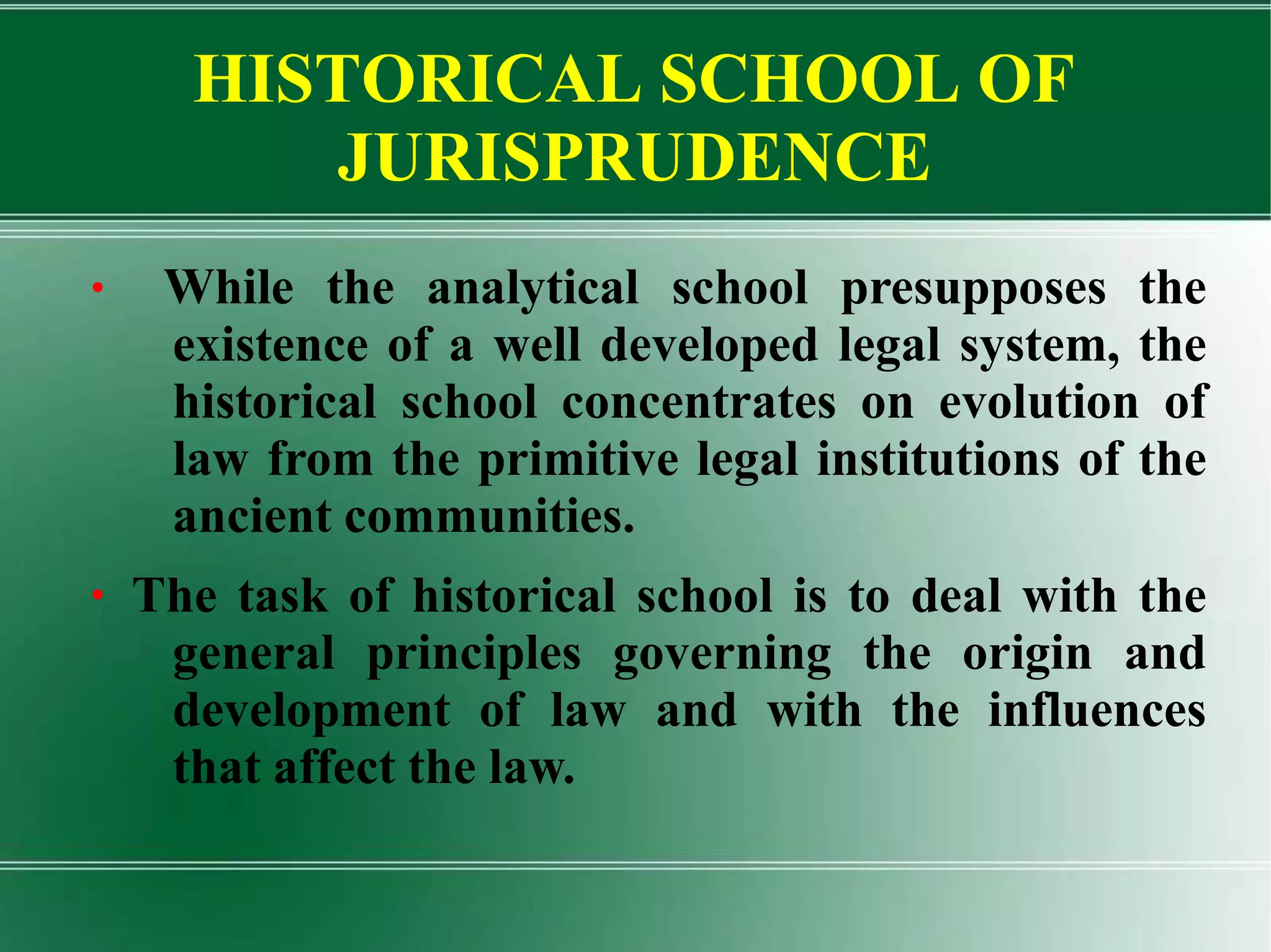 HISTORICAL JURISPRUDENCE.pptx