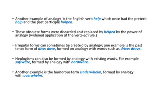 Historical linguistics 2 | PPTX