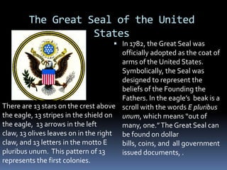 Historical Look at 7 American Symbols | PPTX